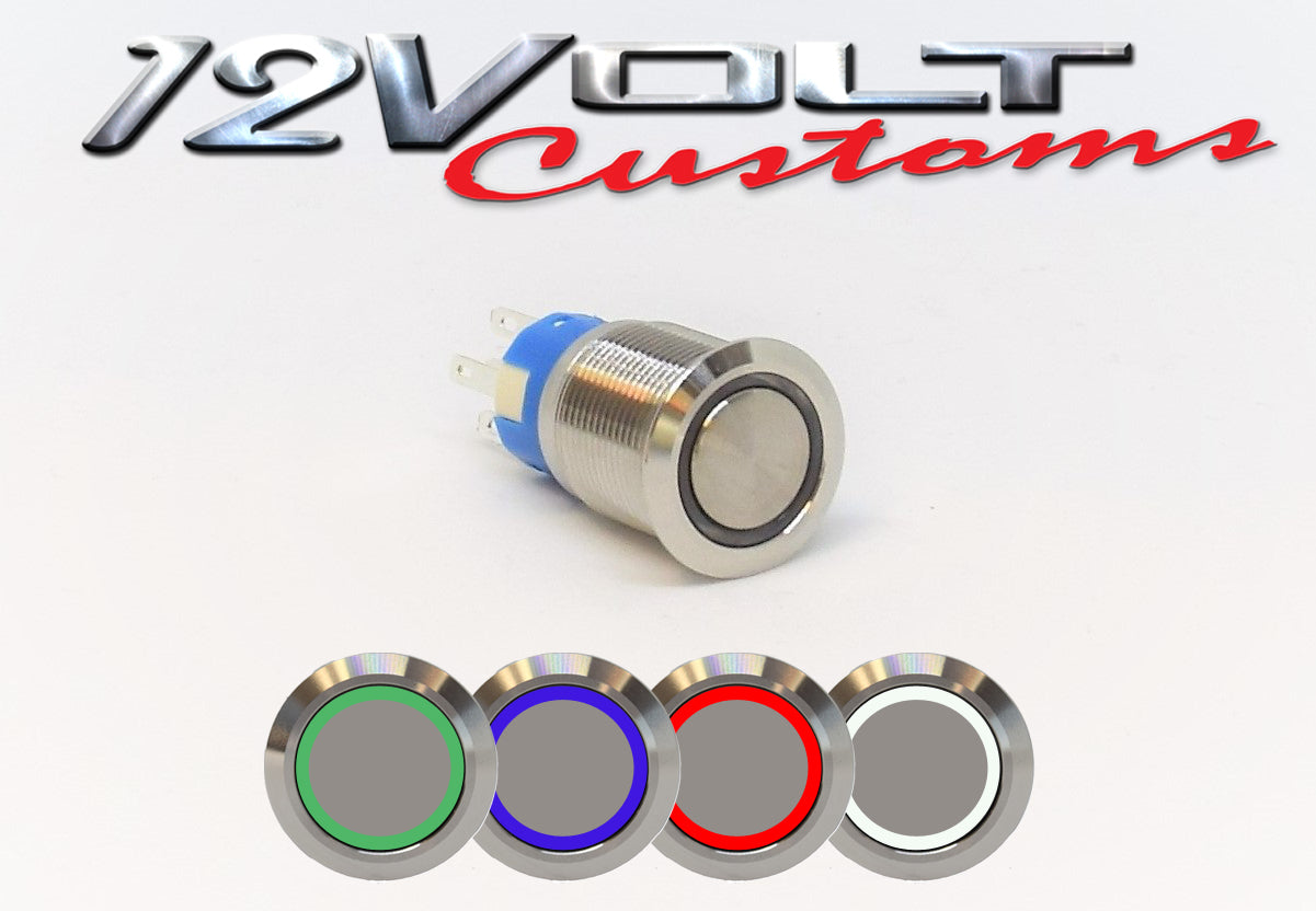 Blank Billet Buttons – 12Volt Customs