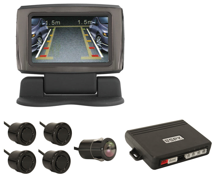 REVERSE PARKING SYSTEM COLOUR SCREEN & COLOUR REVERSE CAMERA – 12Volt ...