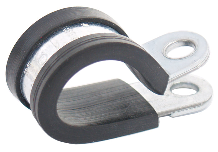 CABLE CLAMP RUBBER COATED 10MM INSIDE DIAMETER 7MM MOUNT HOLE 10 PACK ...