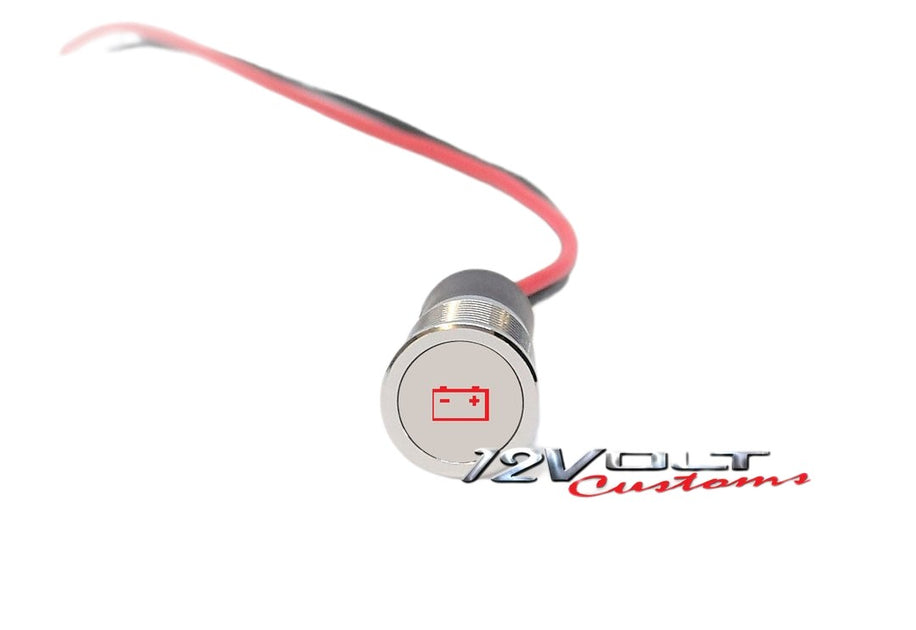 Battery LED Warning Light – 12Volt Customs