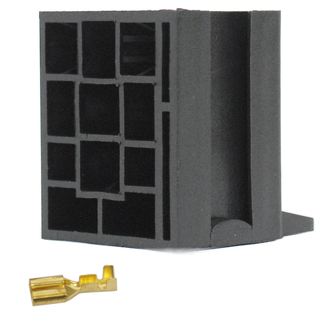 RELAY CONNECTOR SUIT 4 & 5 PIN MINI RELAY 5 PER PACK INCLUDES TERMINAL ...