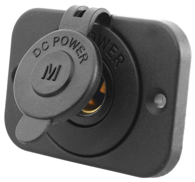 FLUSH MOUNT MERIT SOCKET WITH COVER – 12Volt Customs