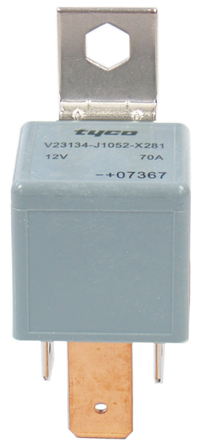 MINI RELAY 12V 70AMP N/O 4 PIN RESISTOR PROTECTED – 12Volt Customs