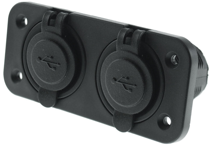 DUAL FLUSH MOUNT USB SOCKETS – 12Volt Customs