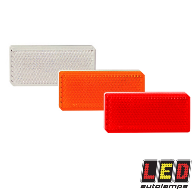 White Reflex Reflector – 12Volt Customs