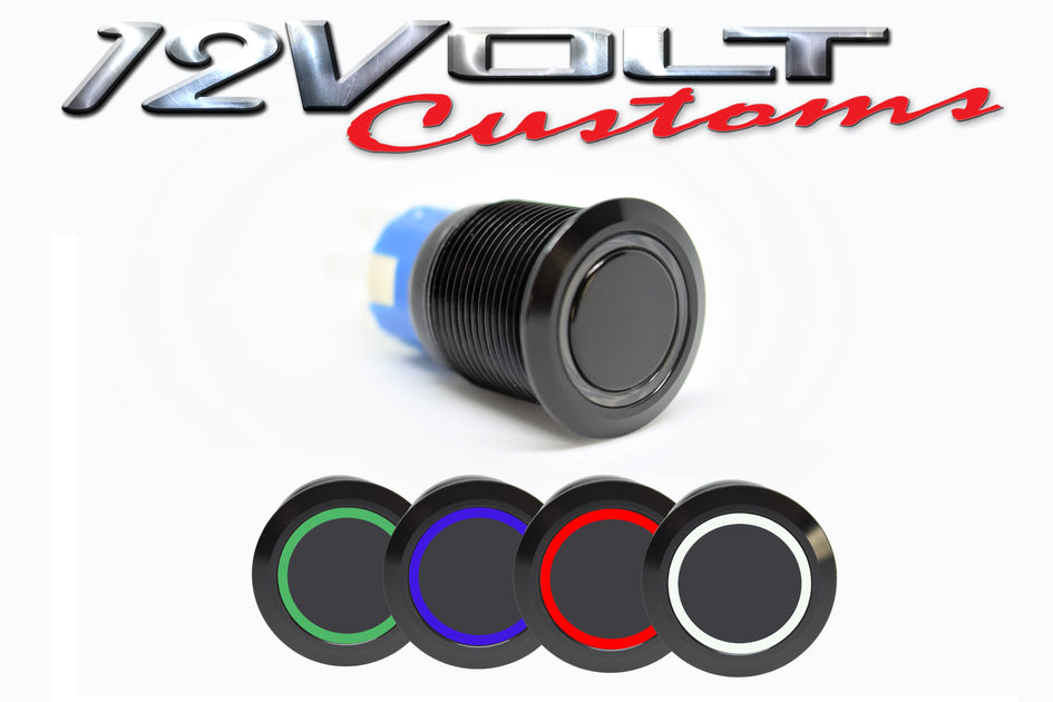 Billet Buttons Low Beam – 12Volt Customs