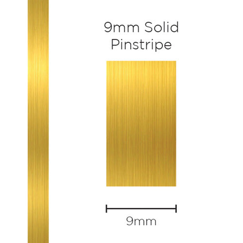 Pinstripe Solid Gold 9mm x 10mt – 12Volt Customs