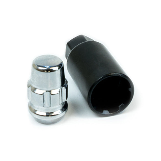 Lock Nuts Splined Acorn Bulge 14mm x 1.50 Pk 4 – 12Volt Customs